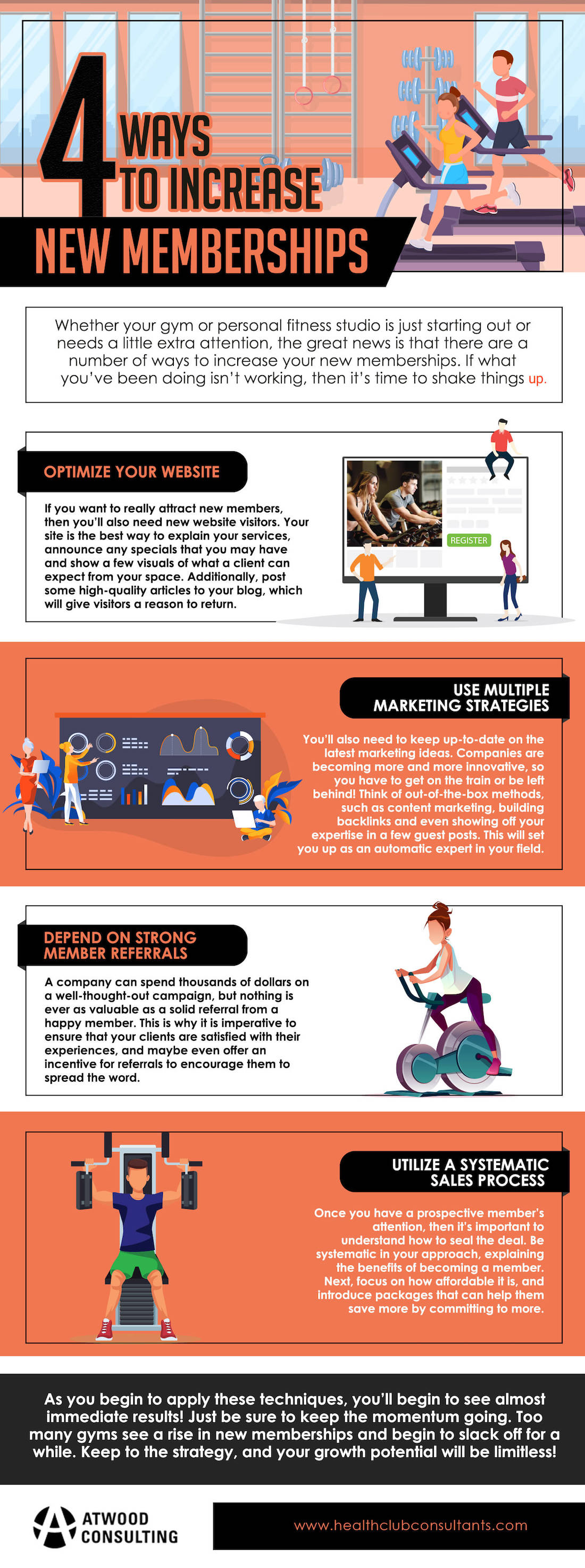 4 Ways to Increase New Memberships [INFOGRAPHIC]